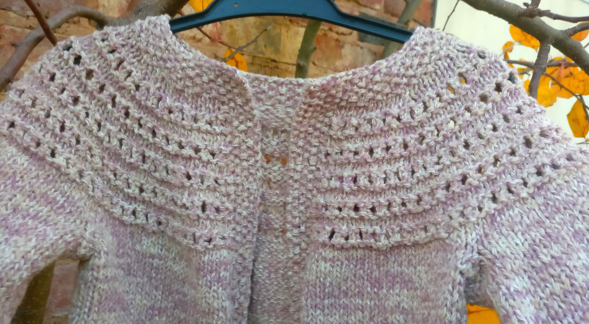 Girls Eyelet Yoked Cardigan – Sew Smart